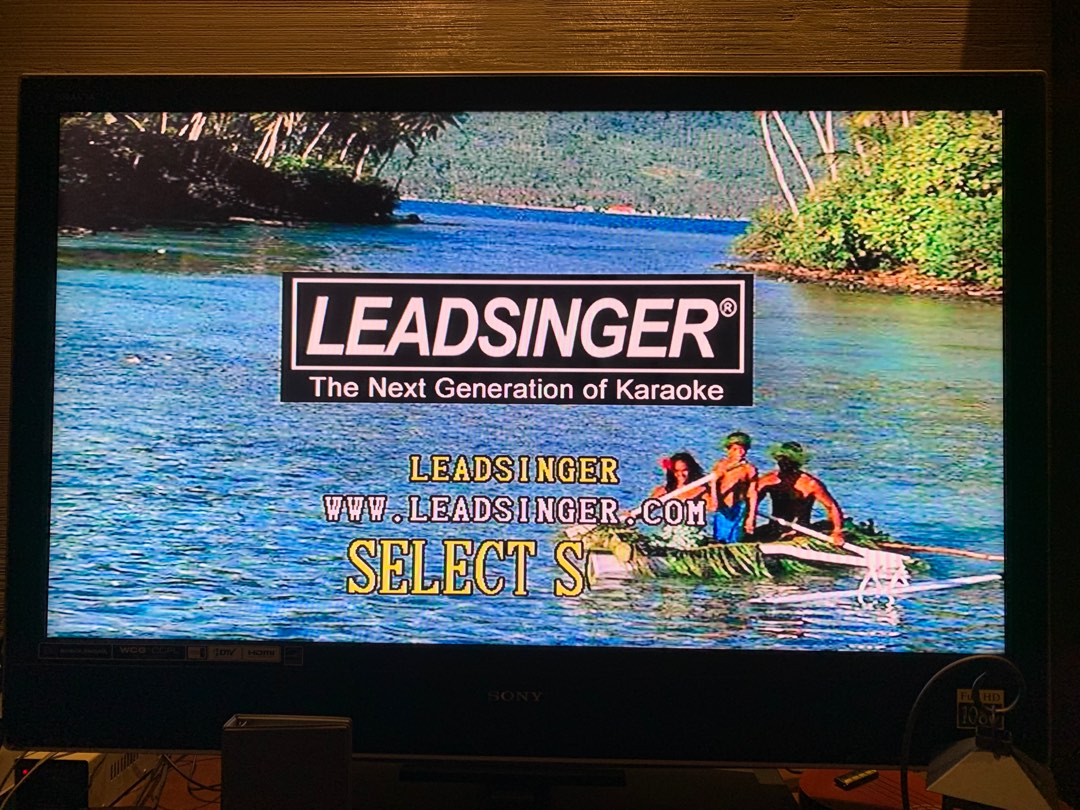 Lead Singer LS3700W Built-In Karaoke System, TV & Home Appliances, TV ...