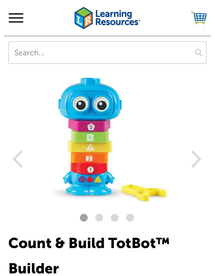 Learning Resources Count & Build Tot Bot, Hobbies & Toys, Toys & Games ...