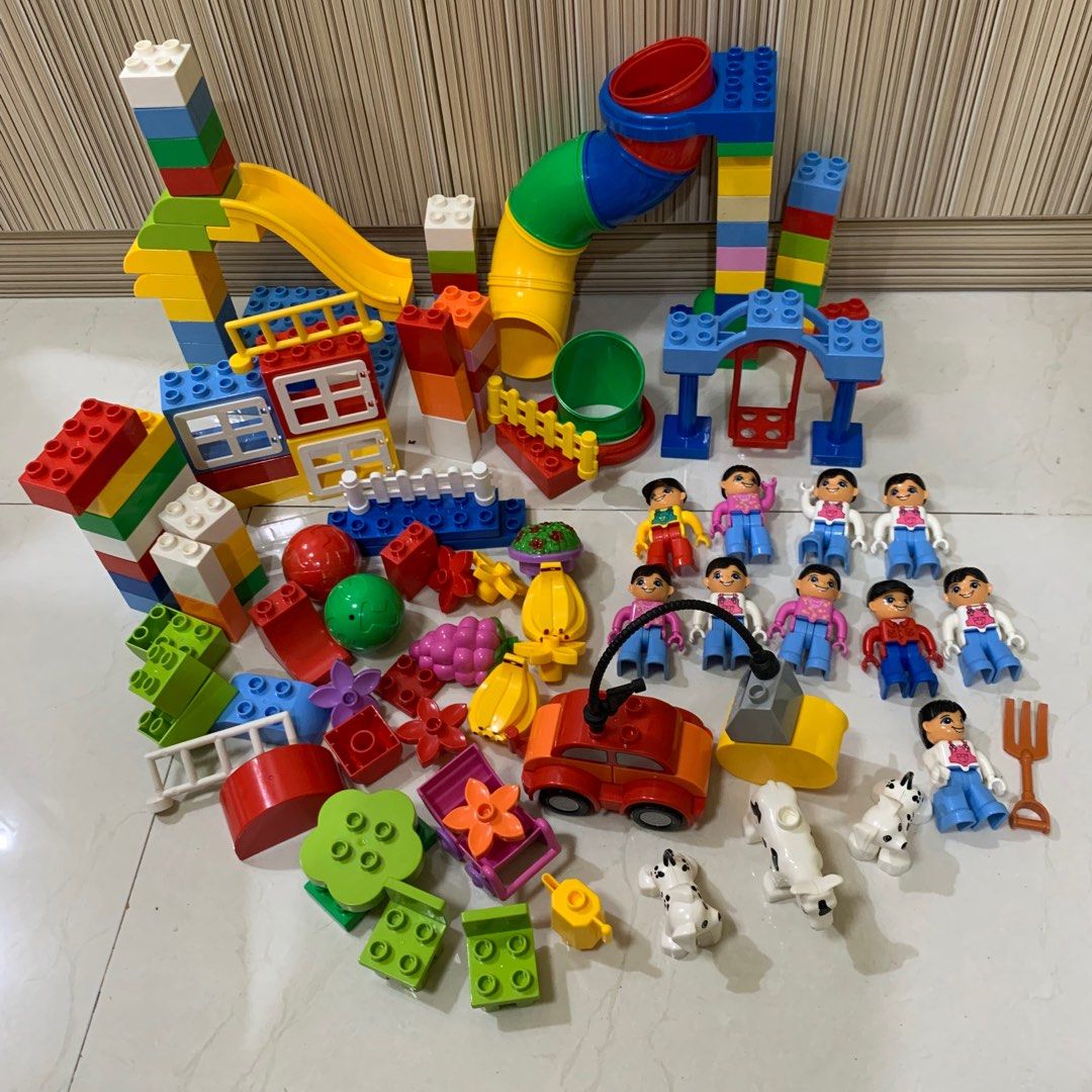 Lego duplo/lego bricks/lego marble/lego susun/mainan lego/mainan, Toys ...