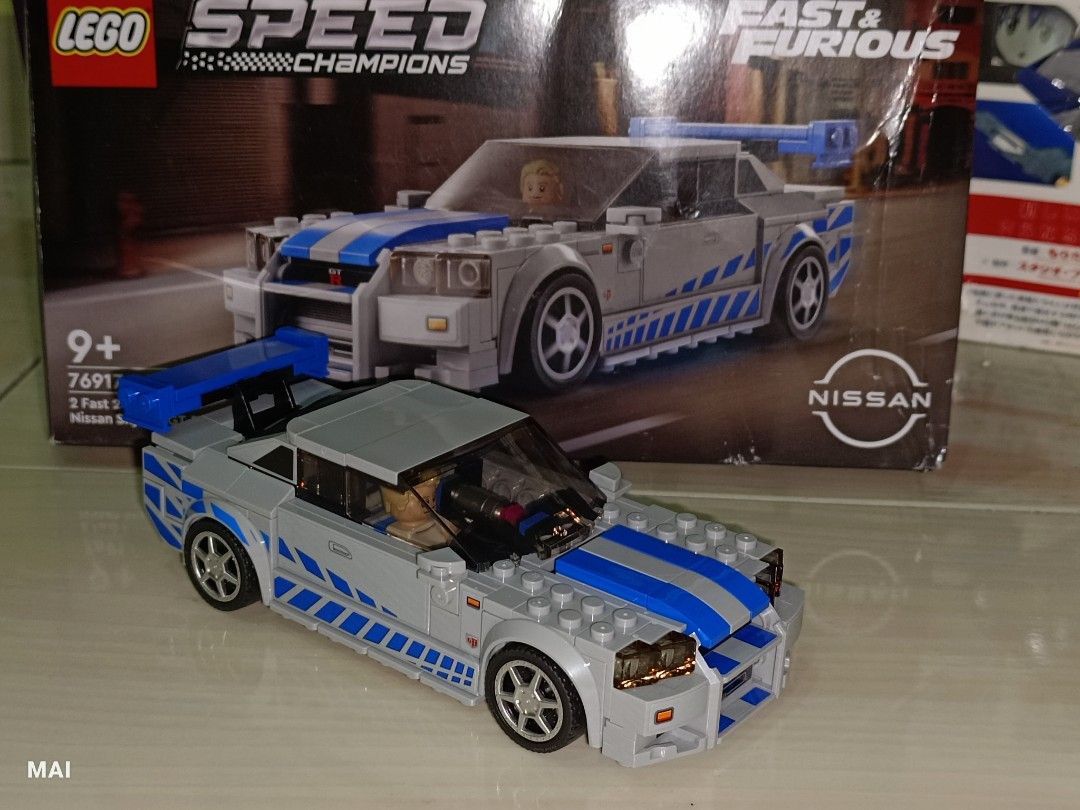 Lego Fast & Furious Brian Nissan Skyline R34, Hobbies & Toys, Toys ...
