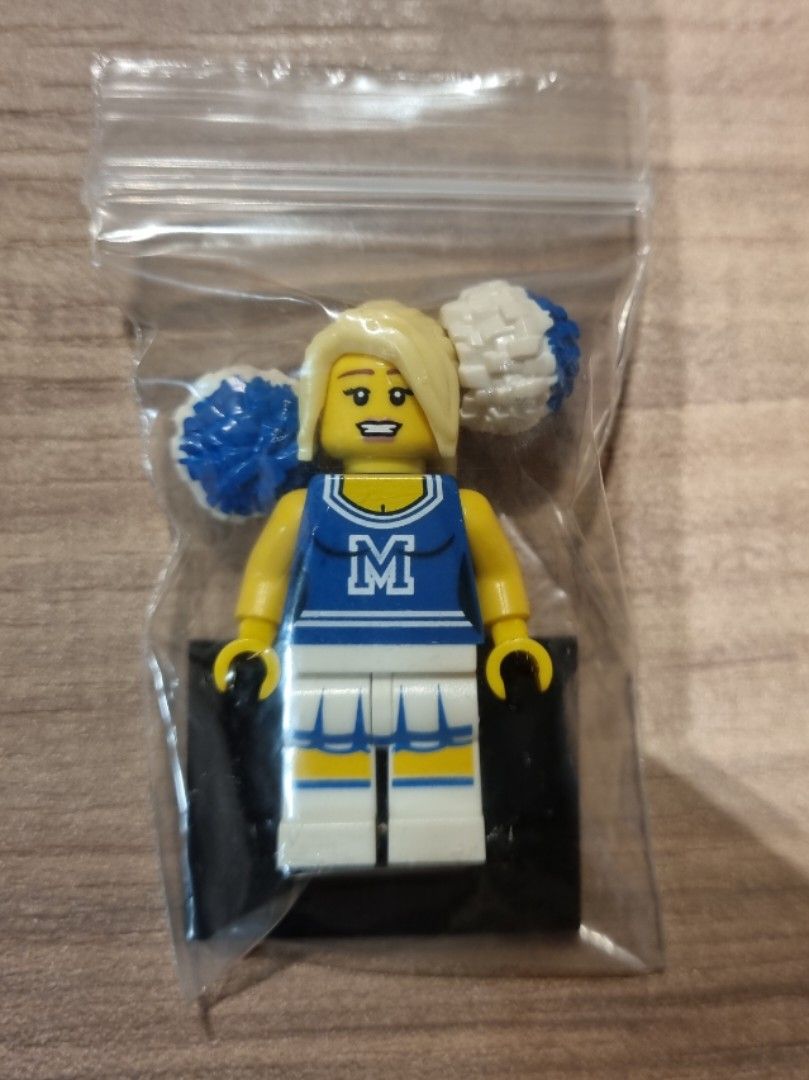Lego Minifigure Series 1 Cheer Leader, Hobbies & Toys, Toys & Games on Carousell