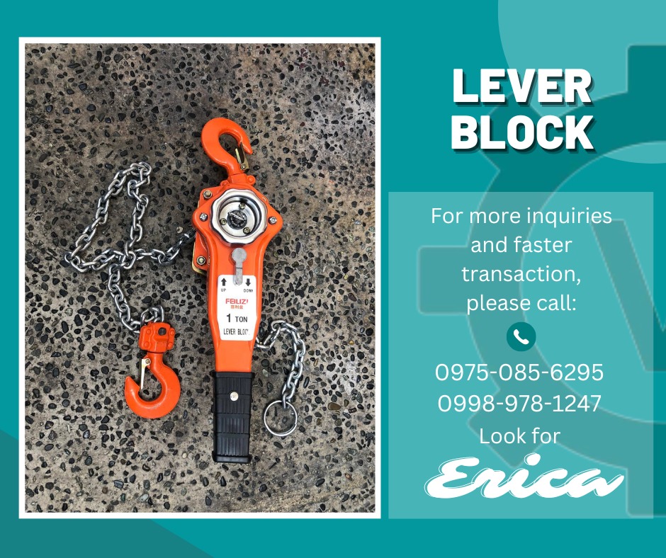 Lever Block, Commercial & Industrial, Construction Tools & Equipment on ...