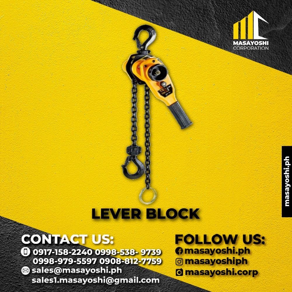 Lever Block Heavy Duty 6T x 1.5M | Industrial Supplies | Construction ...