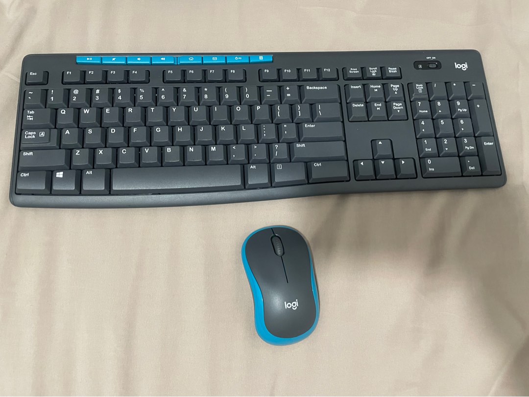 Logi Wireless Mouse And Keyboard Set Computers And Tech Parts