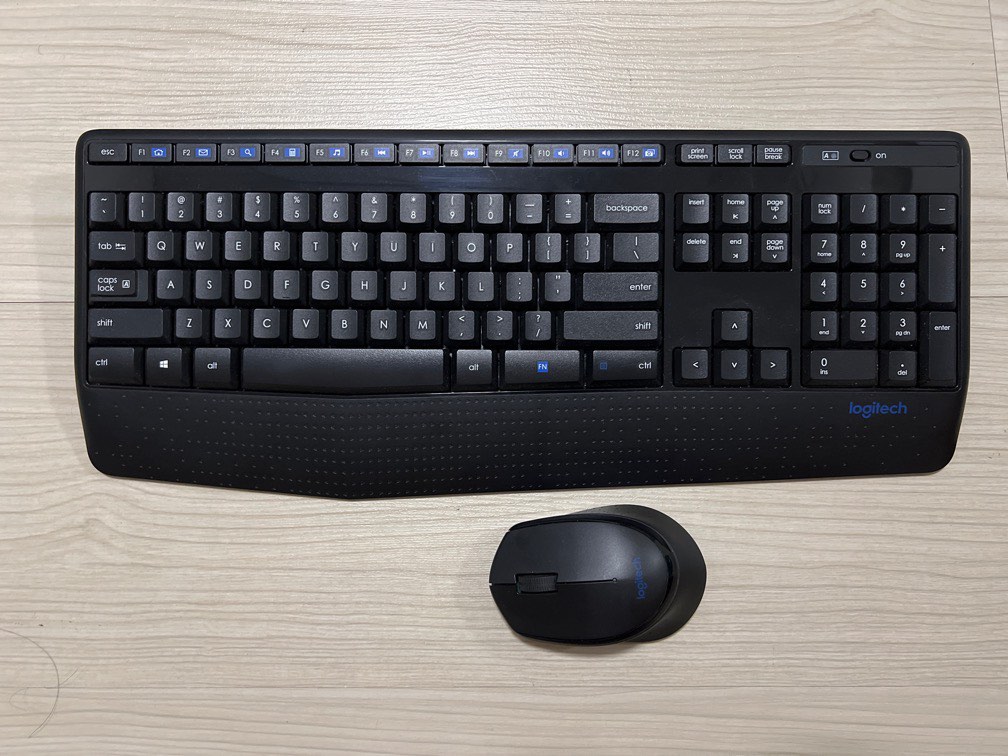 Logitech K345 Keyboard + Mouse, Computers & Tech, Parts & Accessories ...