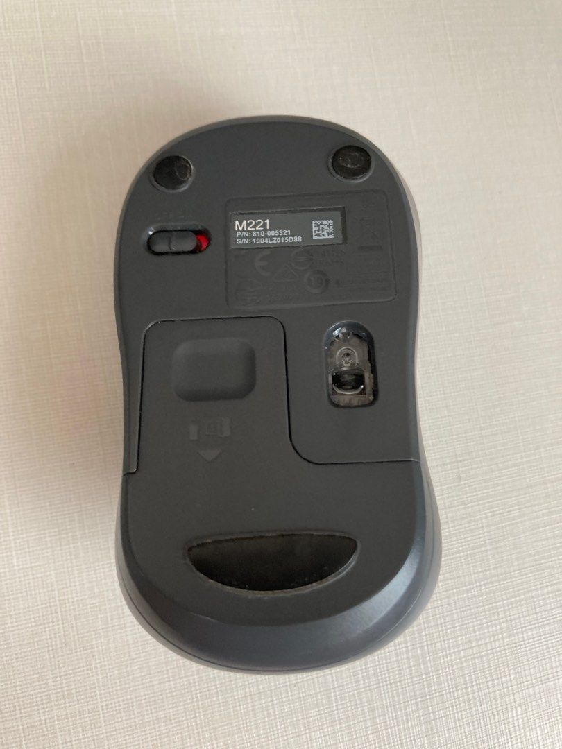 Logitech Wireless Mouse M221 Computers And Tech Parts And Accessories Mouse And Mousepads On Carousell
