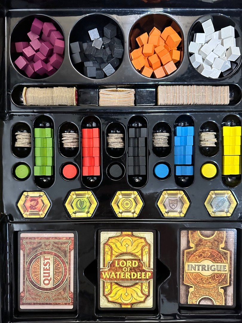 Lords of Waterdeep board game, Hobbies & Toys, Toys & Games on Carousell