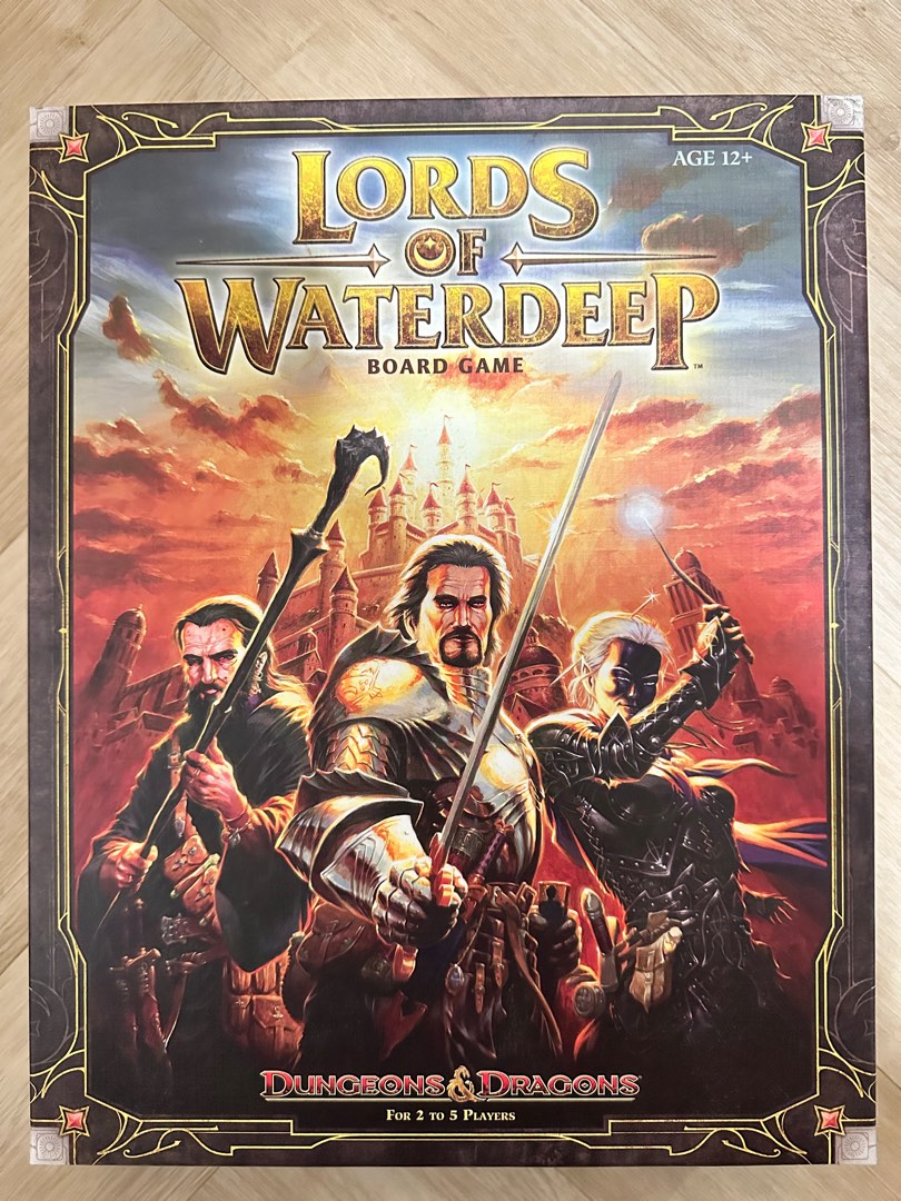Lords of Waterdeep board game, Hobbies & Toys, Toys & Games on Carousell