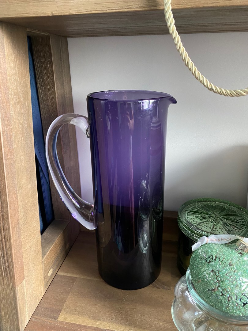 LSA purple water jug, Furniture & Home Living, Home Decor, Other Home ...