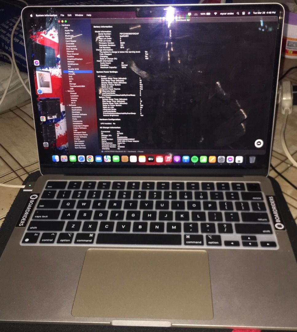 Macbook air m2 {starlight], Computers & Tech, Laptops & Notebooks on ...