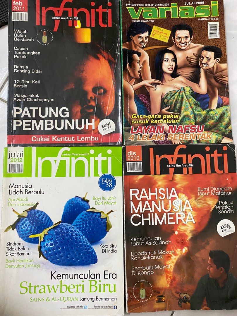 majalah infiniti dan variasi, Hobbies & Toys, Books & Magazines ...