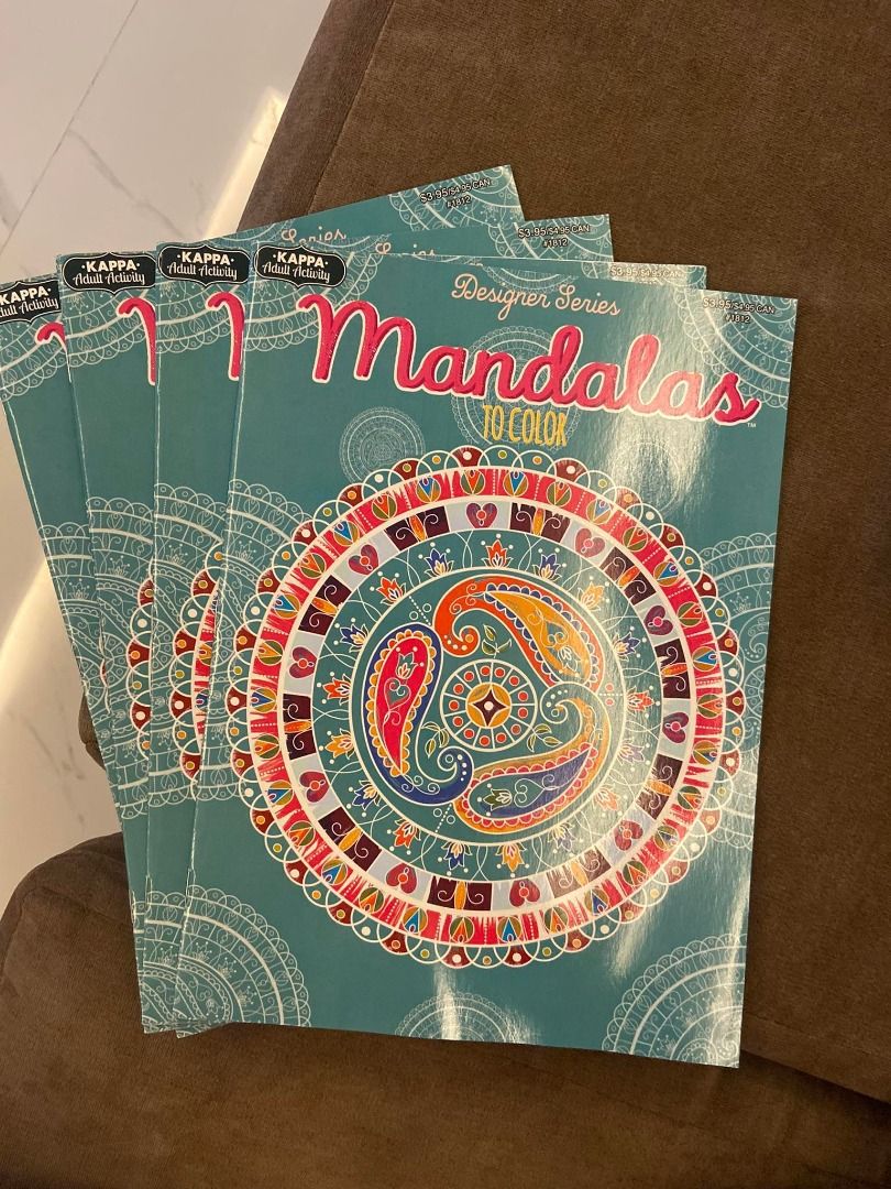 Mandala Coloring Book, Hobbies & Toys, Stationary & Craft, Stationery ...