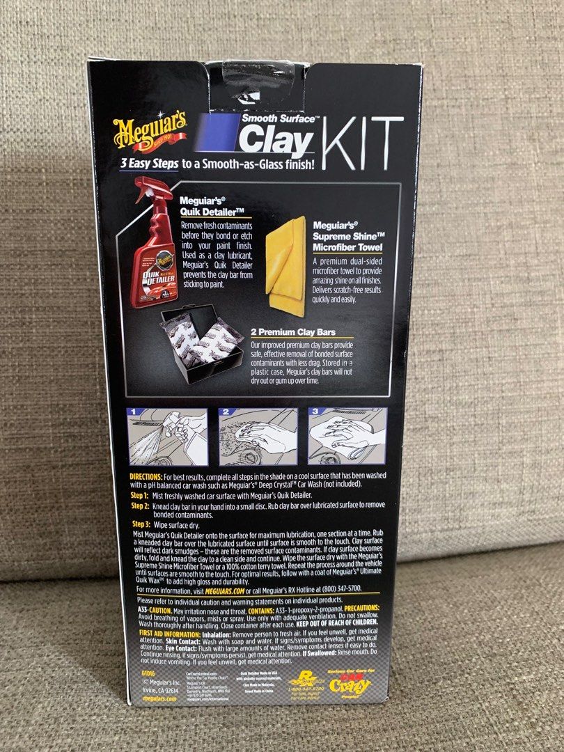 smooth surface clay kit