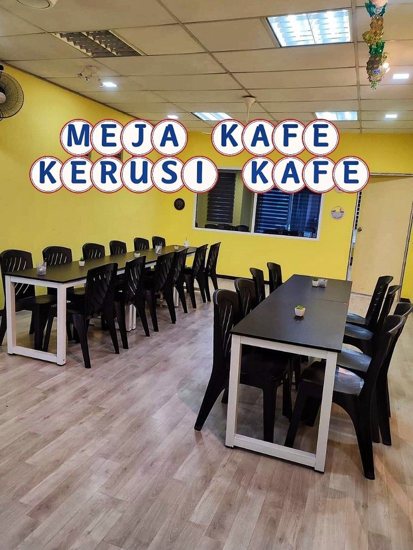 MEJA KAFE MEJA RESTORAN MEJA MAKAN DINING TABLE CAFE TABLES RESTAURANT ...