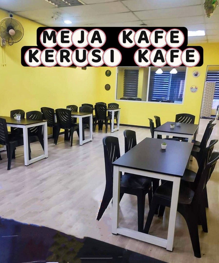 MEJA KAFE MEJA RESTORAN MEJA MAKAN DINING TABLE CAFE TABLES RESTAURANT ...
