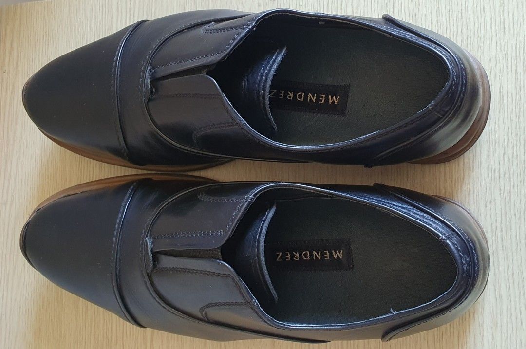 MENDREZ Leather Shoe, Men's Fashion, Footwear, Casual Shoes on Carousell