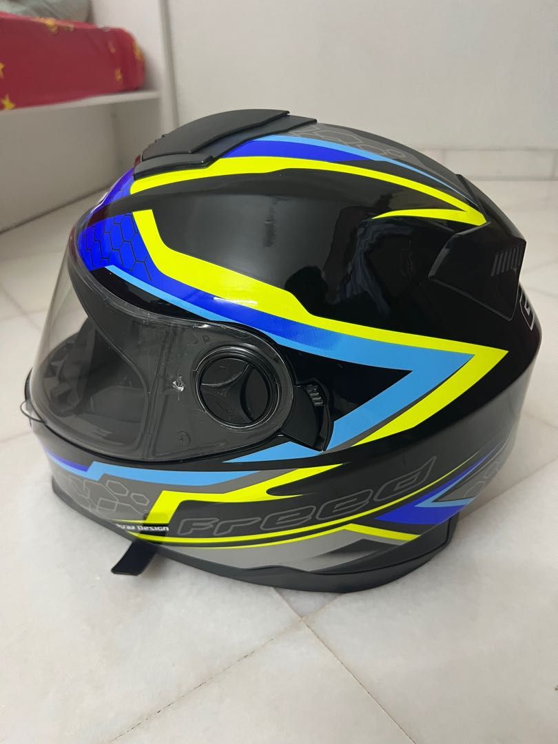MHR GT2 full face helmet, Auto Accessories on Carousell