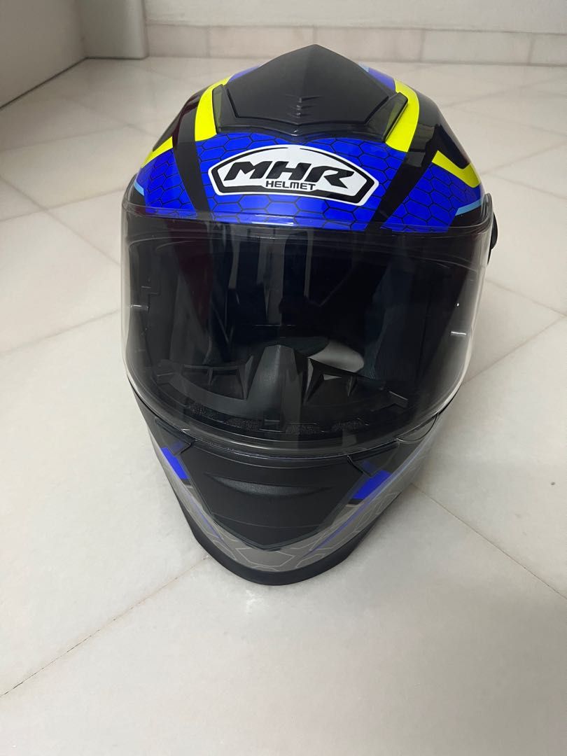 MHR GT2 full face helmet, Auto Accessories on Carousell