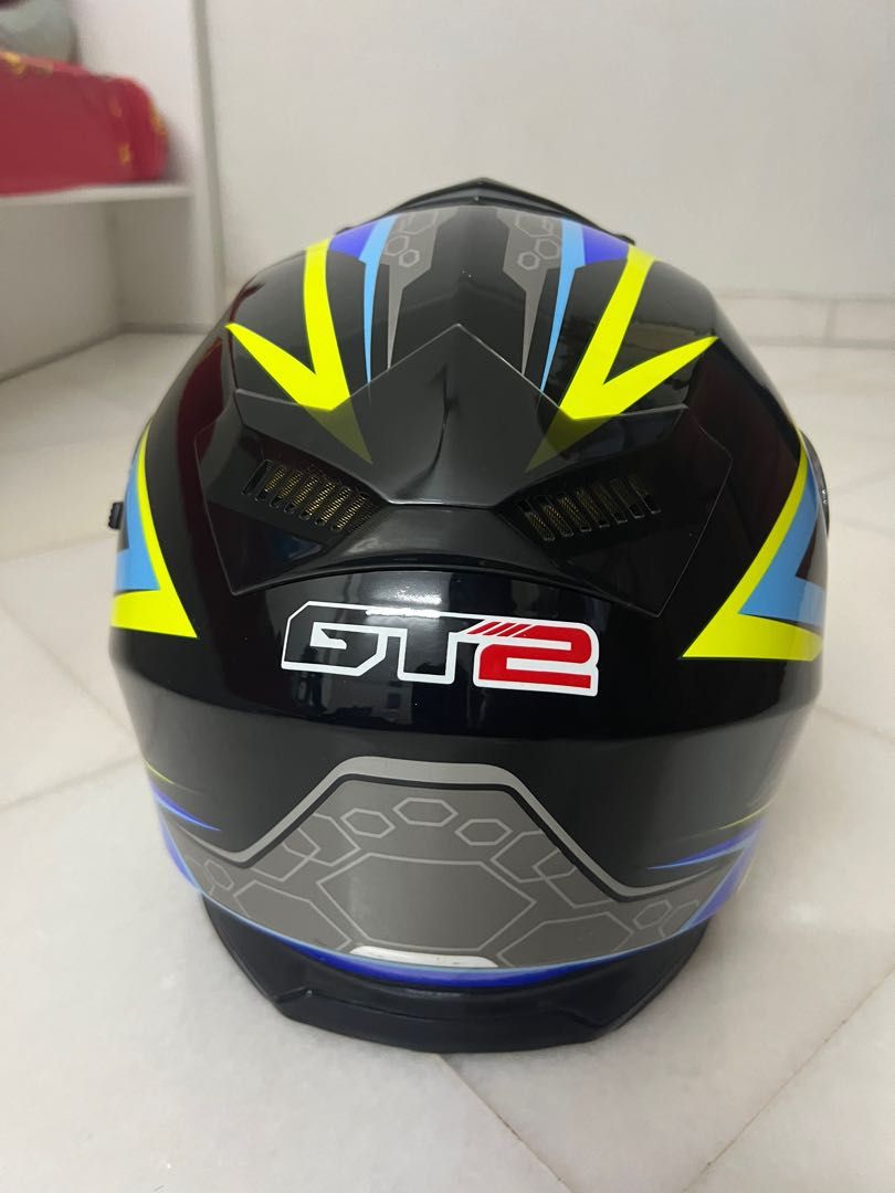 MHR GT2 full face helmet, Auto Accessories on Carousell