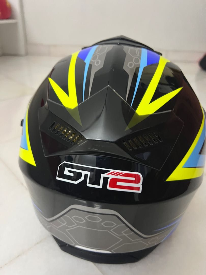 MHR GT2 full face helmet, Auto Accessories on Carousell