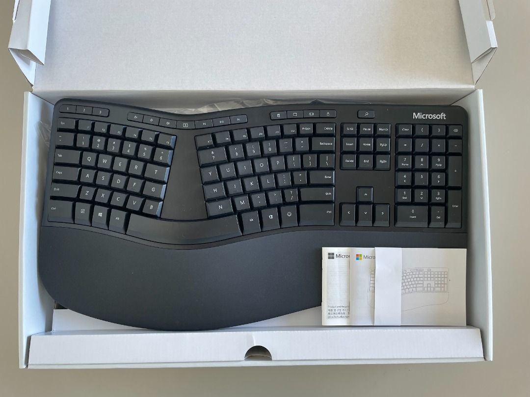 Microsoft Ergonomic Keyboard, Computers & Tech, Parts & Accessories ...