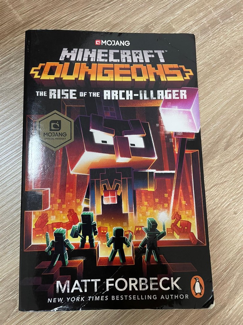 Minecraft Dungeon books, Hobbies & Toys, Books & Magazines, Fiction ...
