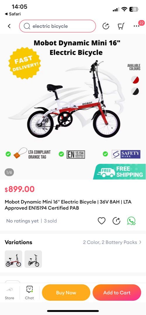 Mobot Dynamic, Sports Equipment, PMDs, E-Scooters & E-Bikes, E-Scooters ...