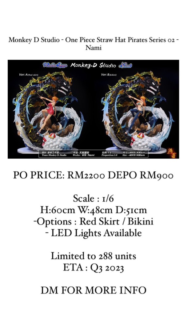 Monkey D Studio - One Piece Straw Hat Pirates Series 02 - Nami, Hobbies ...