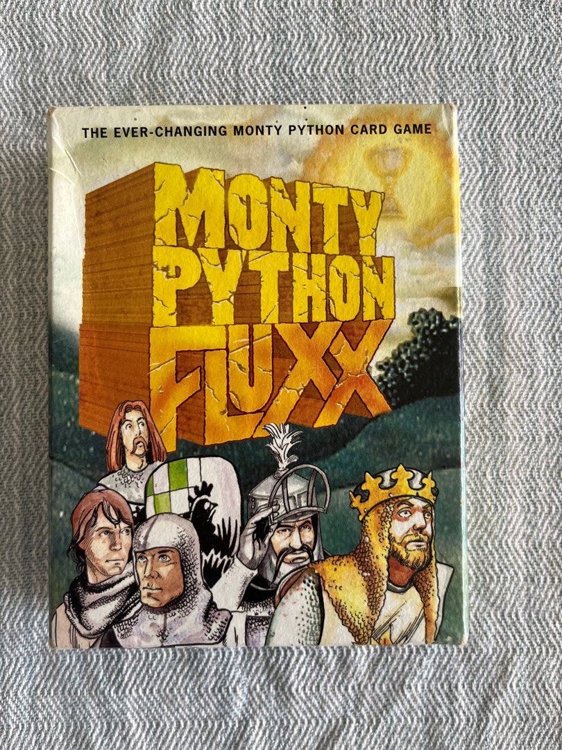 Monty Python Fluxx Card Game, Hobbies & Toys, Toys & Games on Carousell