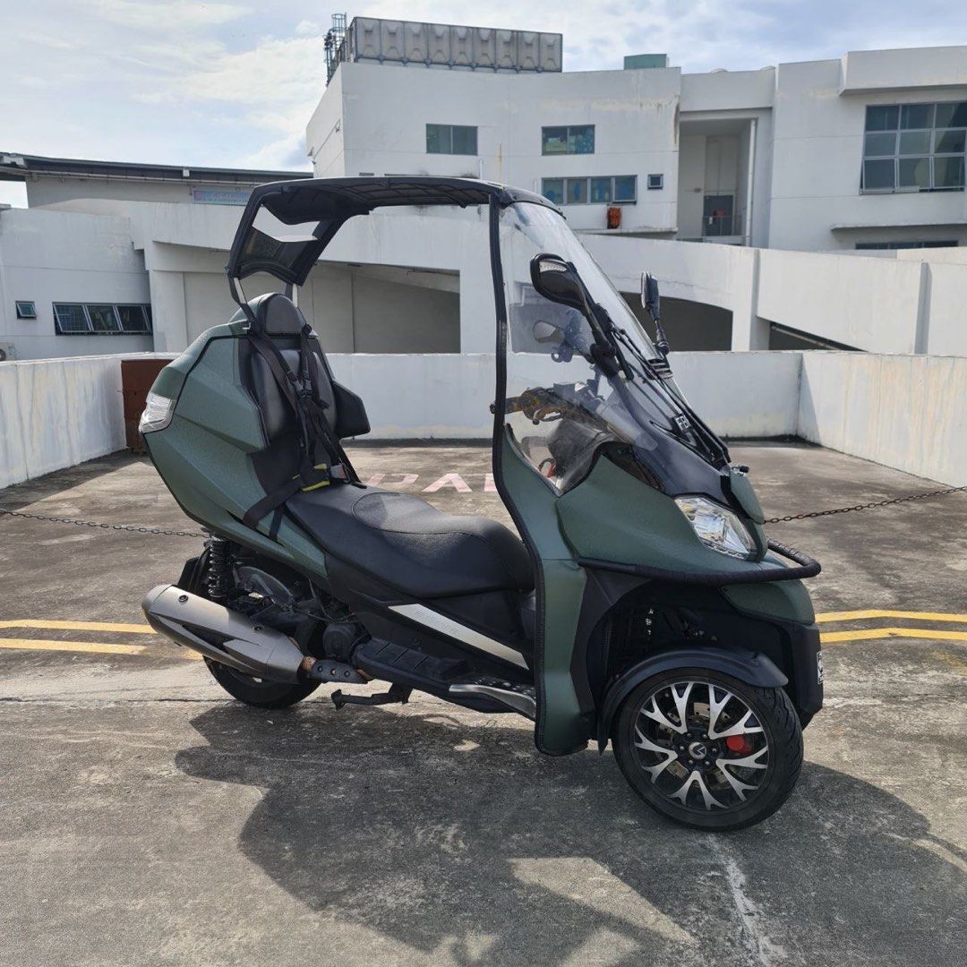 Motorcycle Coverset Spray Painting - Adiva AD3 300, Motorcycles ...