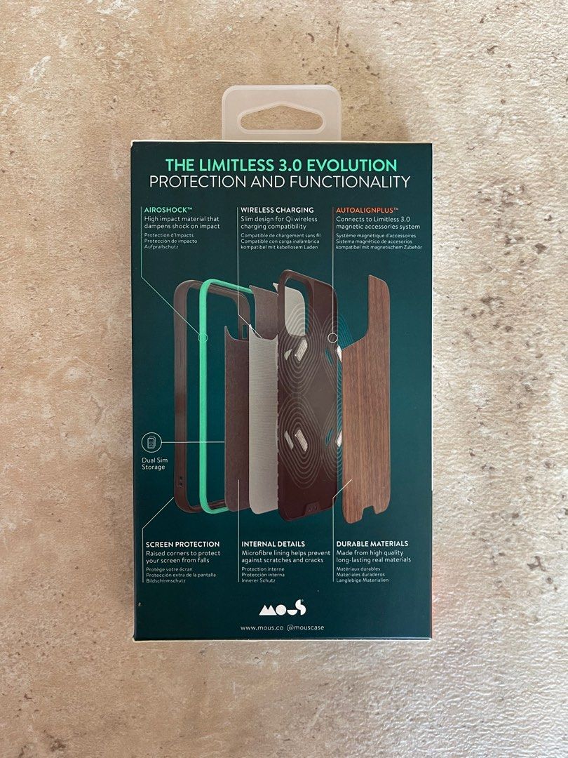 Mous iPhone 12 Pro Max aramid fibre, Mobile Phones & Gadgets, Mobile ...