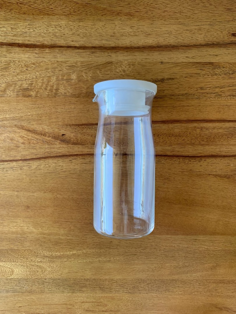 Muji Heat proof glass pitcher, Furniture & Home Living, Kitchenware ...