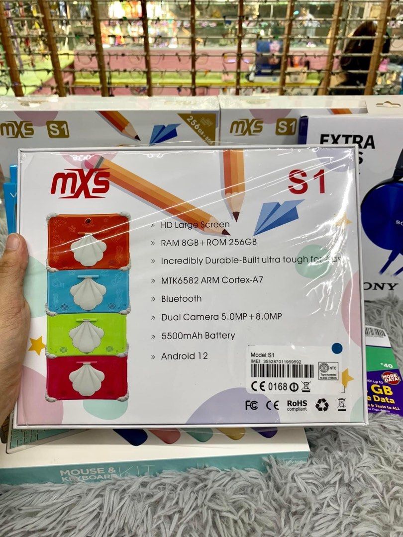 Mxs s1 tablet bundle on Carousell
