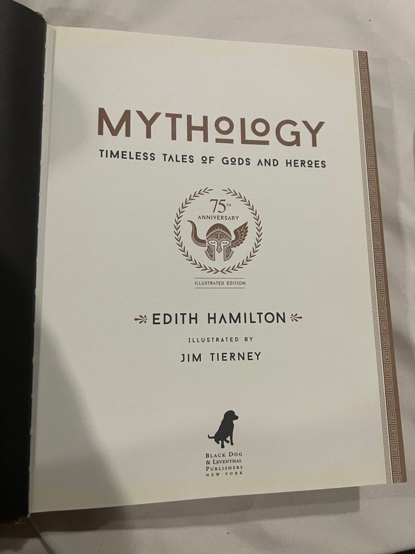 MYTHOLOGY TIMELESS TALES OF GODS AND HEROES 75th Anniversary ...