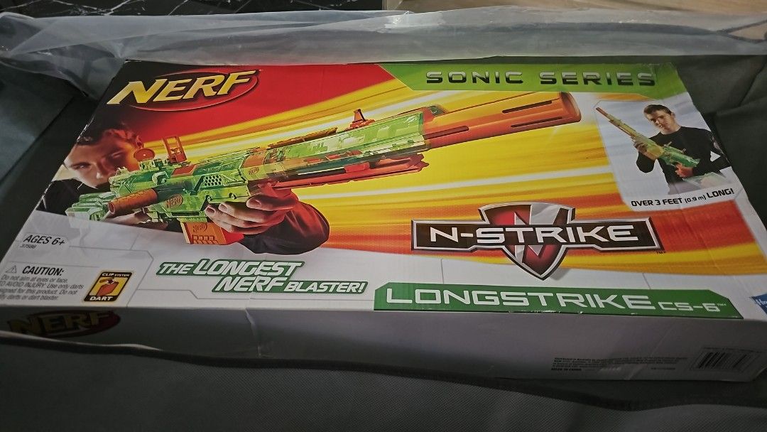 Nerf Longstrike, Hobbies & Toys, Toys & Games on Carousell