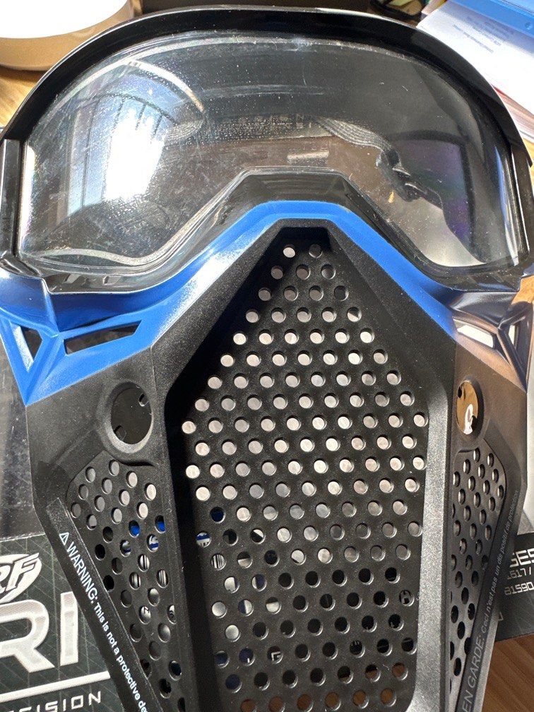 Nerf Rival Precision Face Mask, Hobbies & Toys, Toys & Games on Carousell