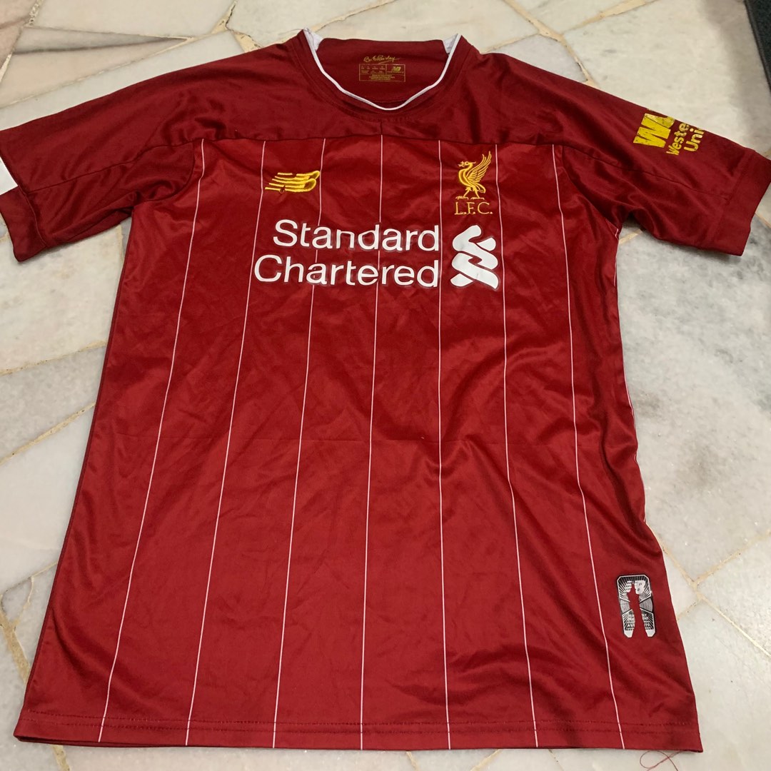 NEW BALANCE LIVERPOOL FC JERSEY, Men's Fashion, Activewear on Carousell