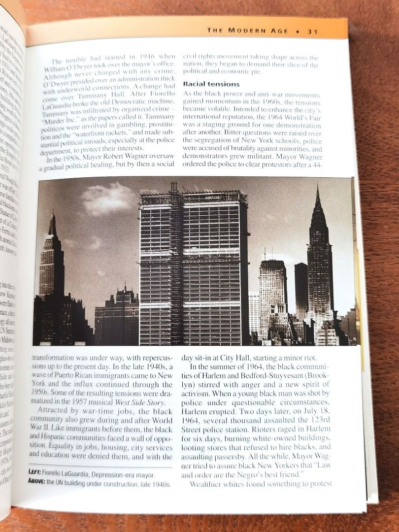 New York City Guide Travel Information Map Guide Book By Discovery ...