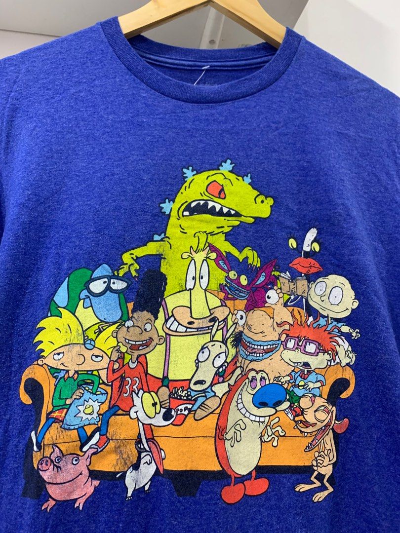 Nickelodeon Tshirt, Men's Fashion, Tops & Sets, Tshirts & Polo Shirts ...