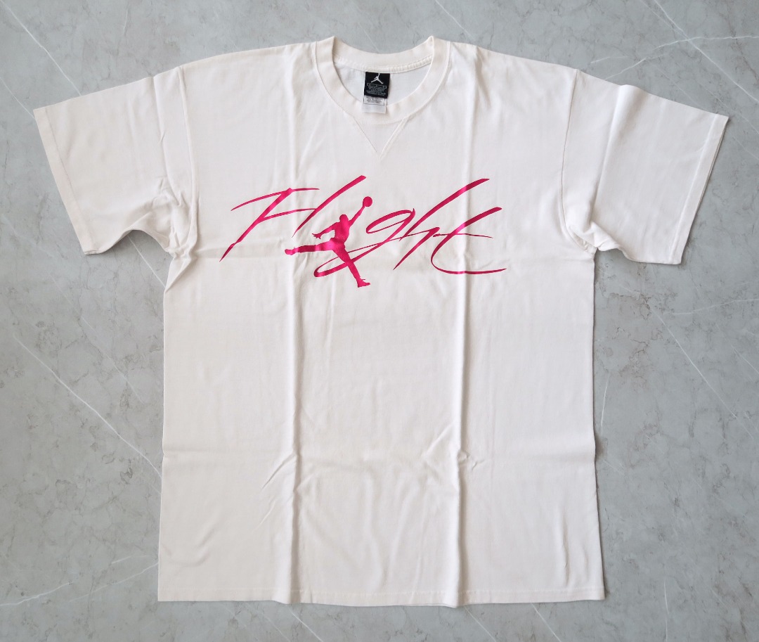 Nike Air Jordan Jumpman Flight Logo T-Shirt, Men's Fashion, Tops & Sets ...