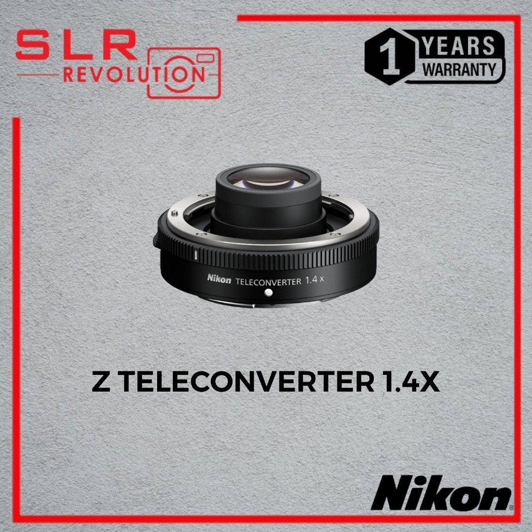 Nikon Z Teleconverter 1.4X, Photography, Lens & Kits on Carousell