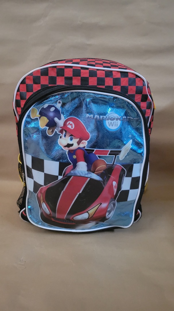 Nintendo Mario Kart Wii Official Nintendo Seal Backpack, Men's Fashion ...