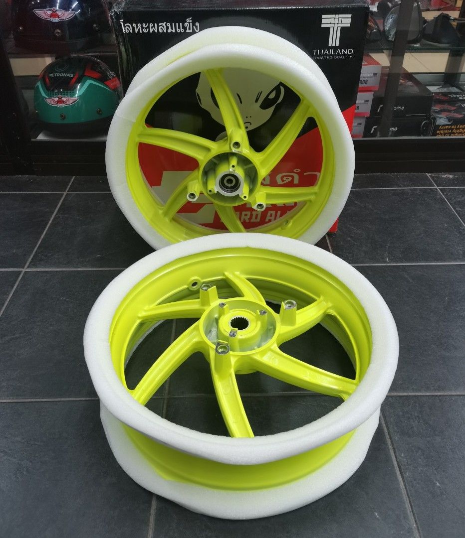 Nmax v2 gren sport rim 14inch, Motorcycles, Motorcycle Accessories on ...