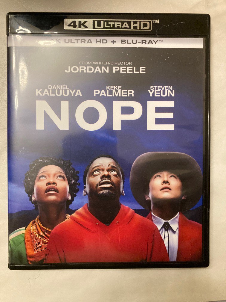 Nope 4K + Blu ray, 興趣及遊戲, 音樂樂器 & 配件, 音樂與媒體 - CD 及 DVD - Carousell