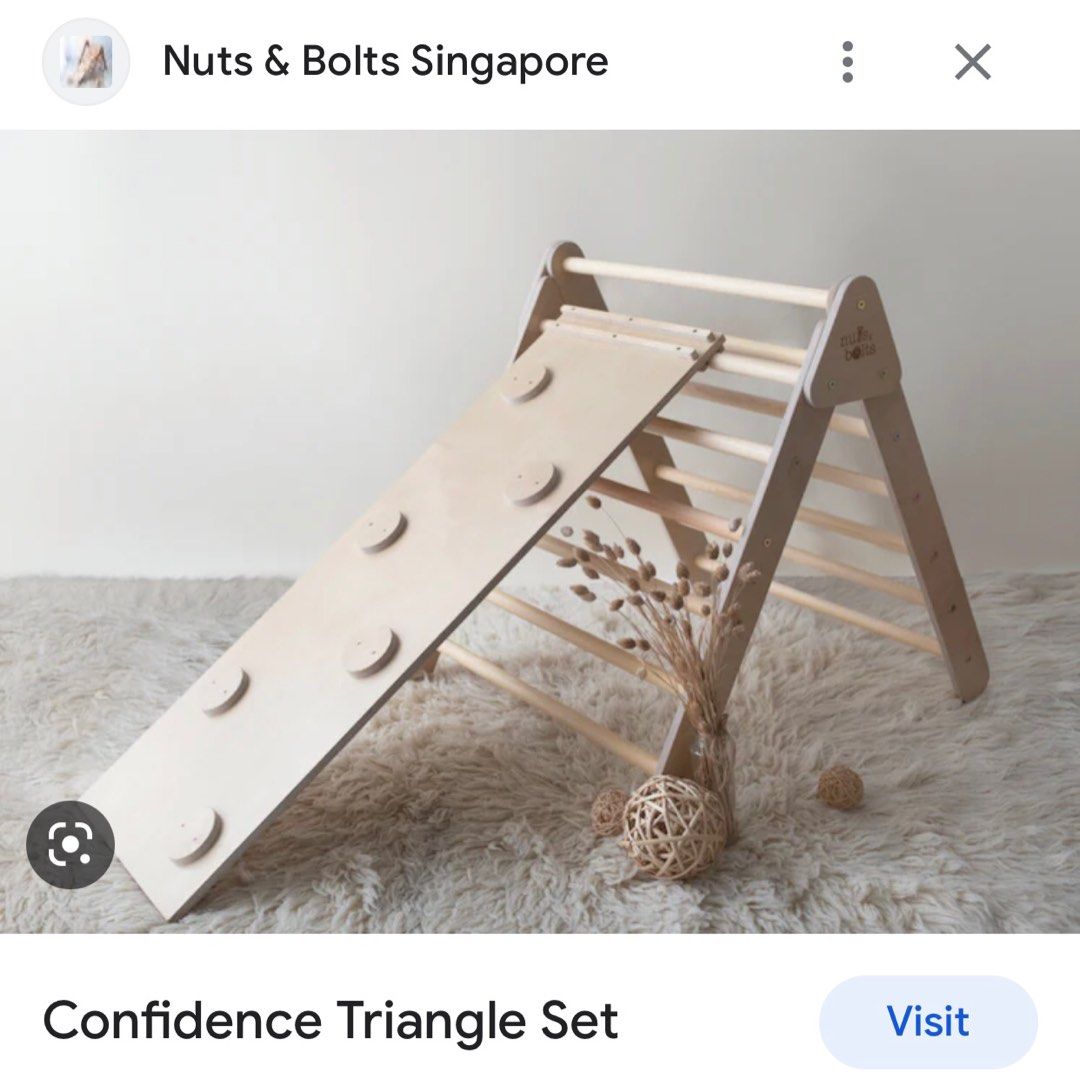Confidence Triangle Set-Nuts & Bolts, Babies & Kids, Baby Nursery ...