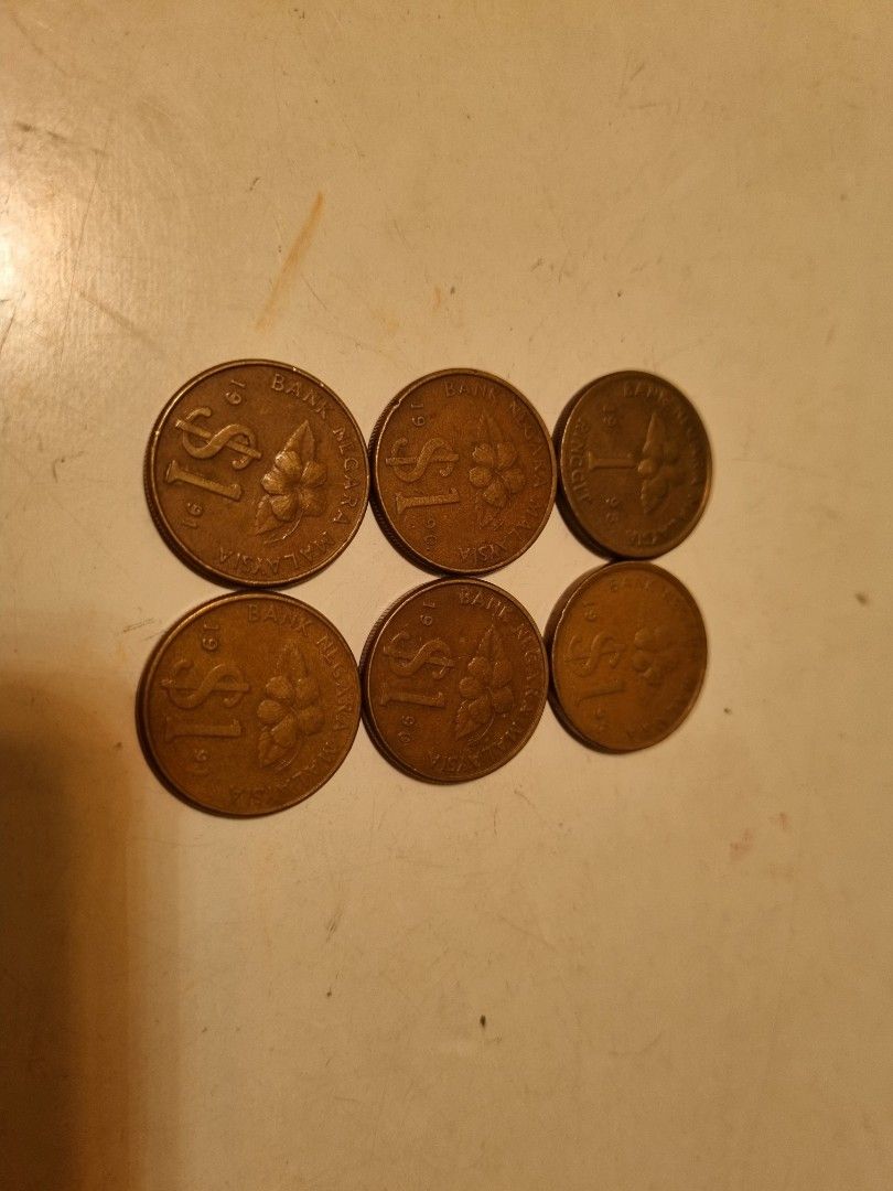 Old malaysia 1RM coins, Hobbies & Toys, Memorabilia & Collectibles ...