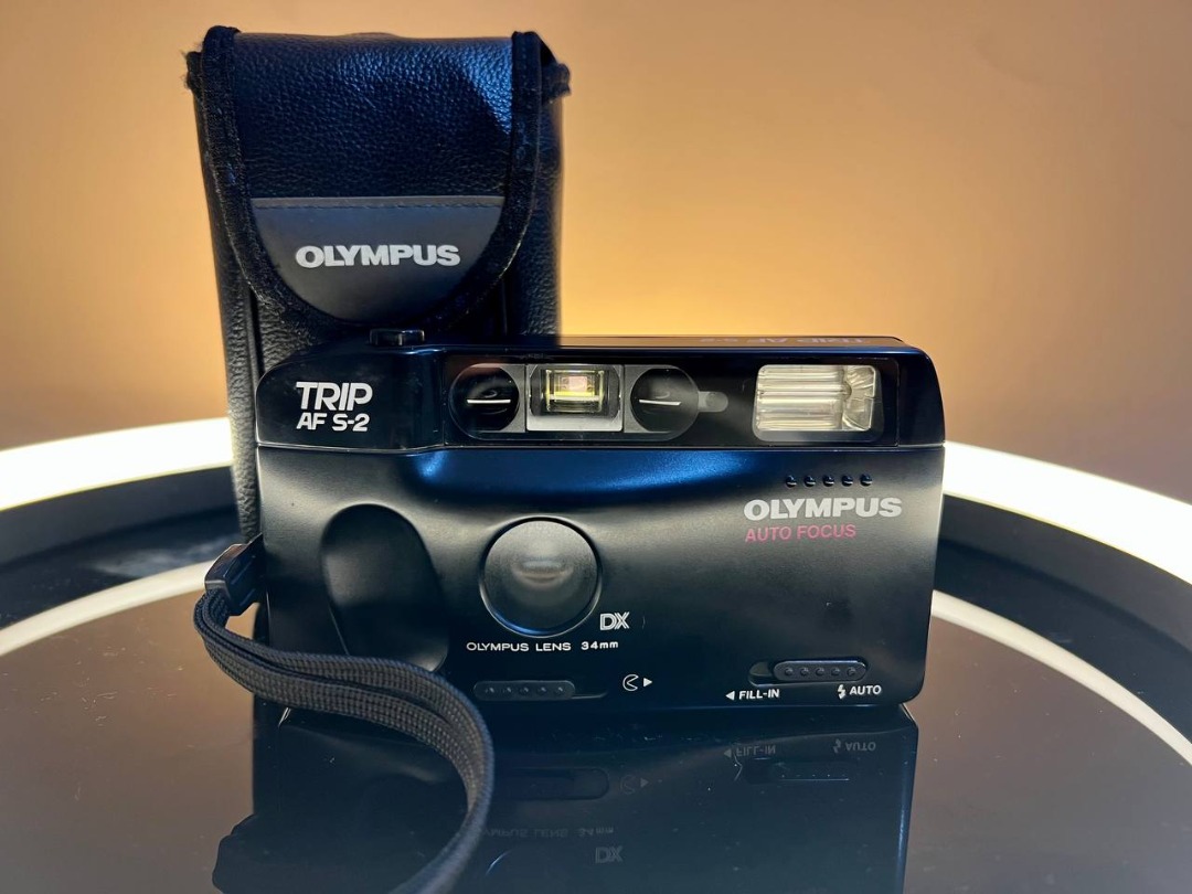 Olympus Trip AF S-2 Film Camera, Photography, Cameras on Carousell