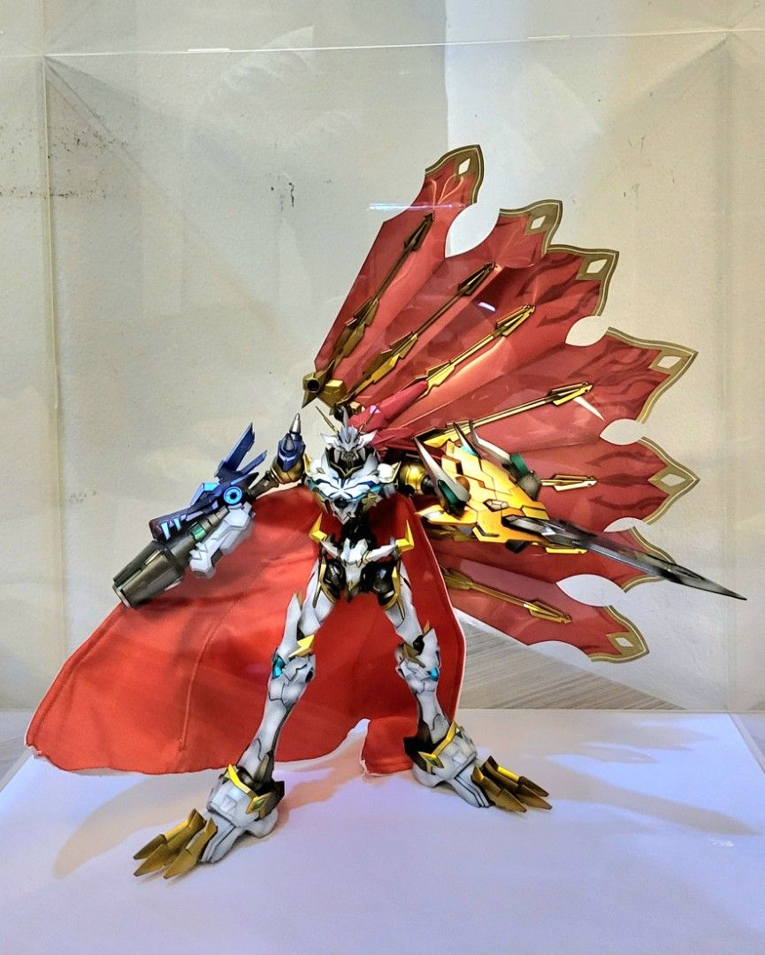 Metal build paint omegamon x antibody custom paint metallic, Hobbies ...