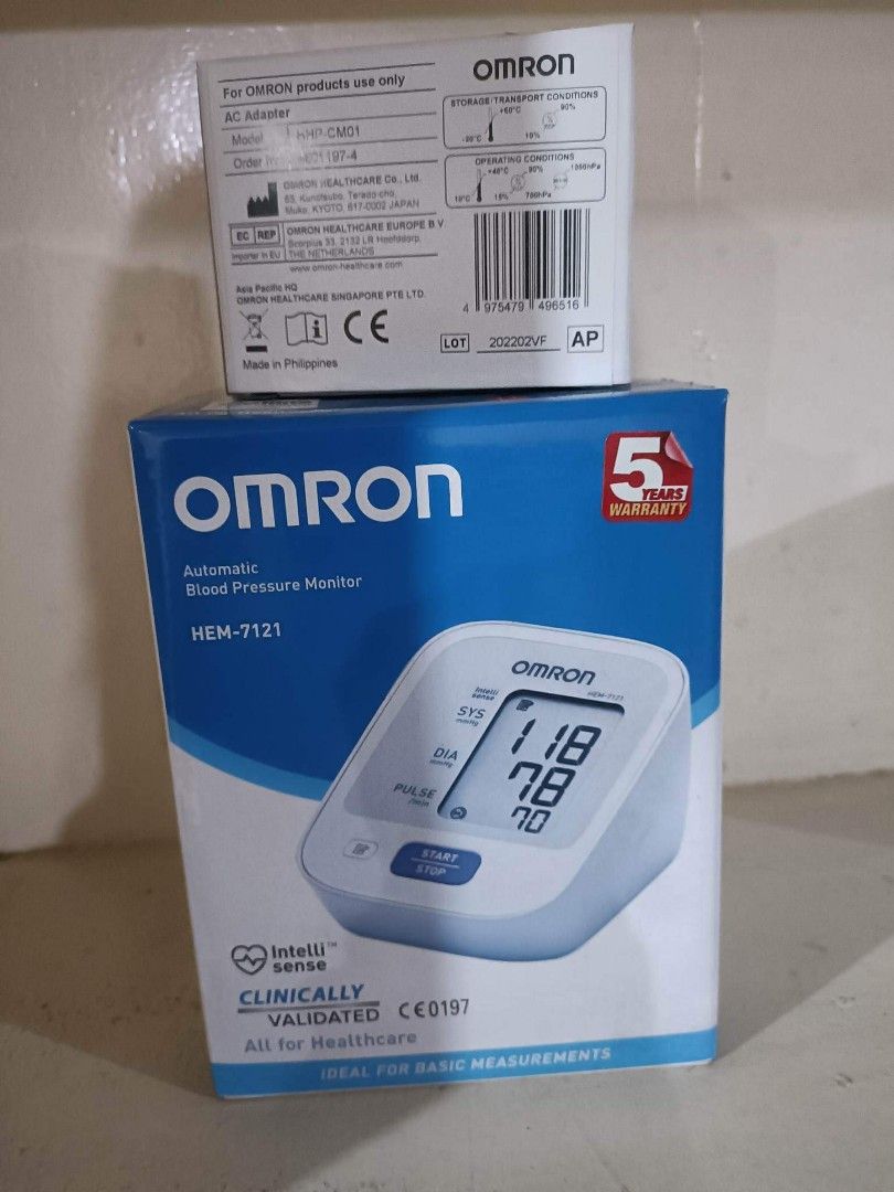 OMRON BP MONITOR (AUTOMATIC), Beauty & Personal Care, Foot Care on ...