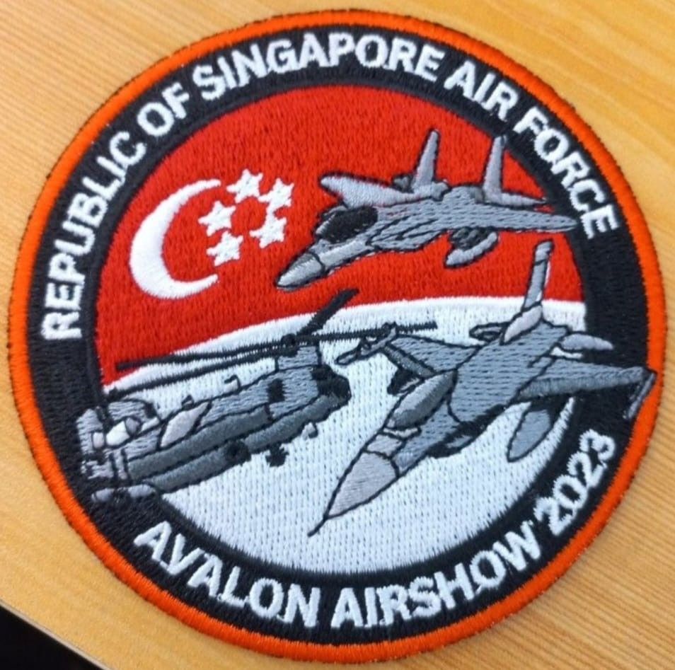 ORIGINAL Australia RSAF Avalon Airshow 2023 patch, Hobbies & Toys ...